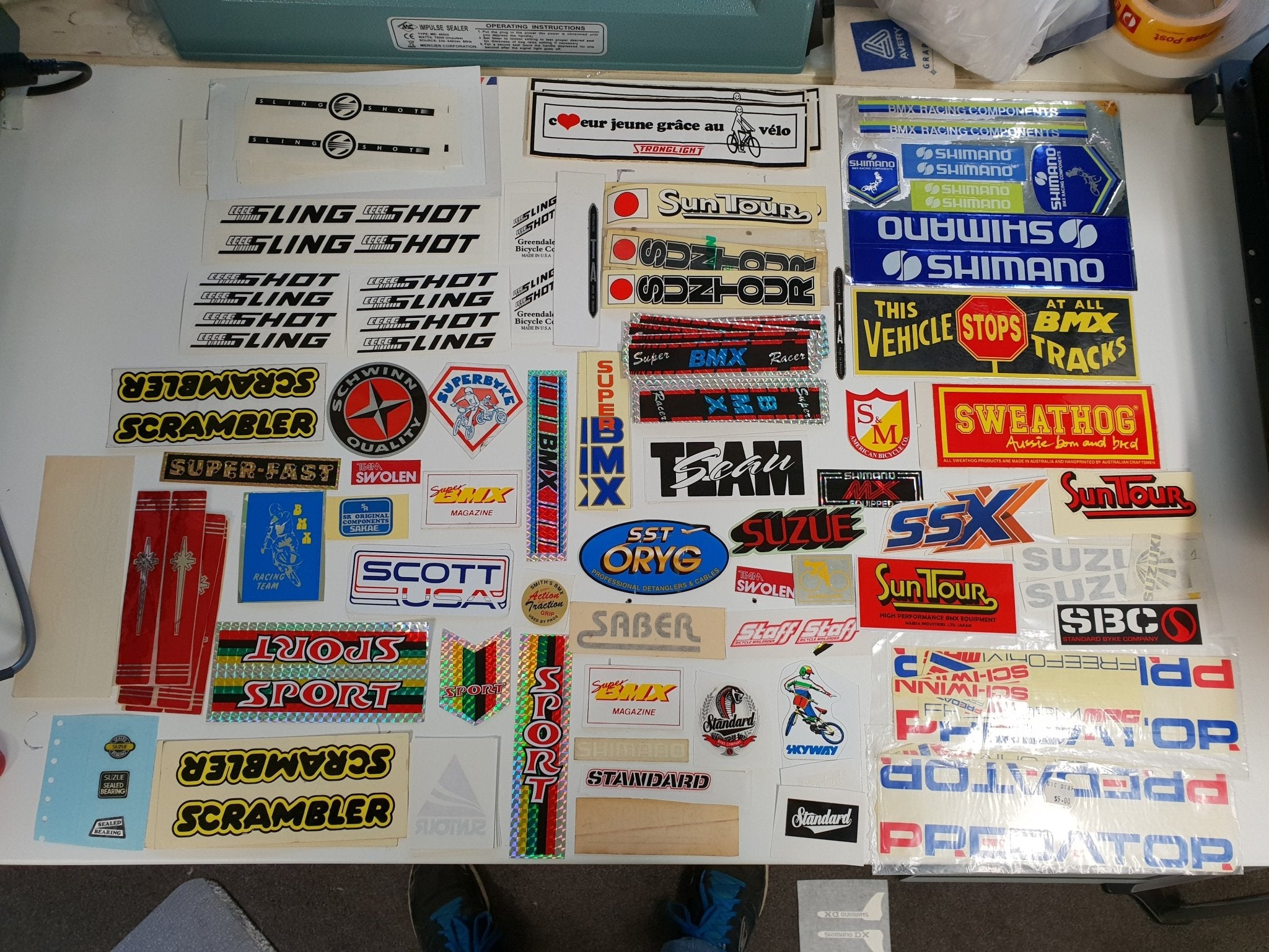 BMX Stickers & Decals - Customise Your BMX – Bmx Products AU