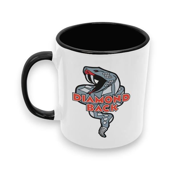 Diamond Back - 2 Snakes Coffee Mug - old school bmx – Bmx Products AU