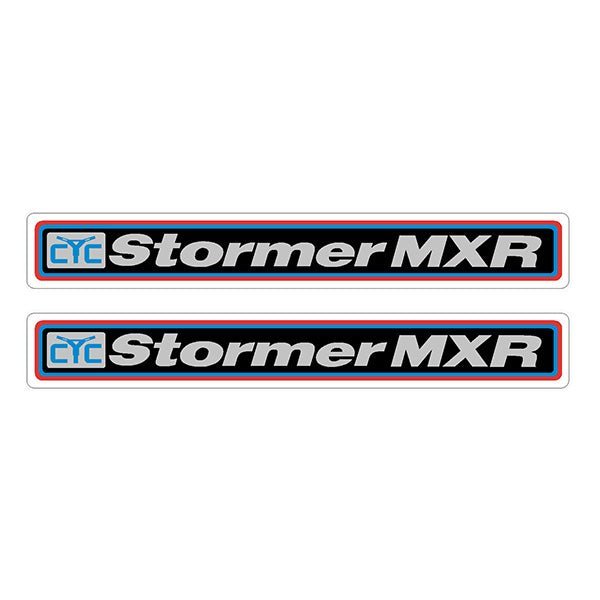 CYC - STORMER MXR fork decals - old school bmx – Bmx Products AU